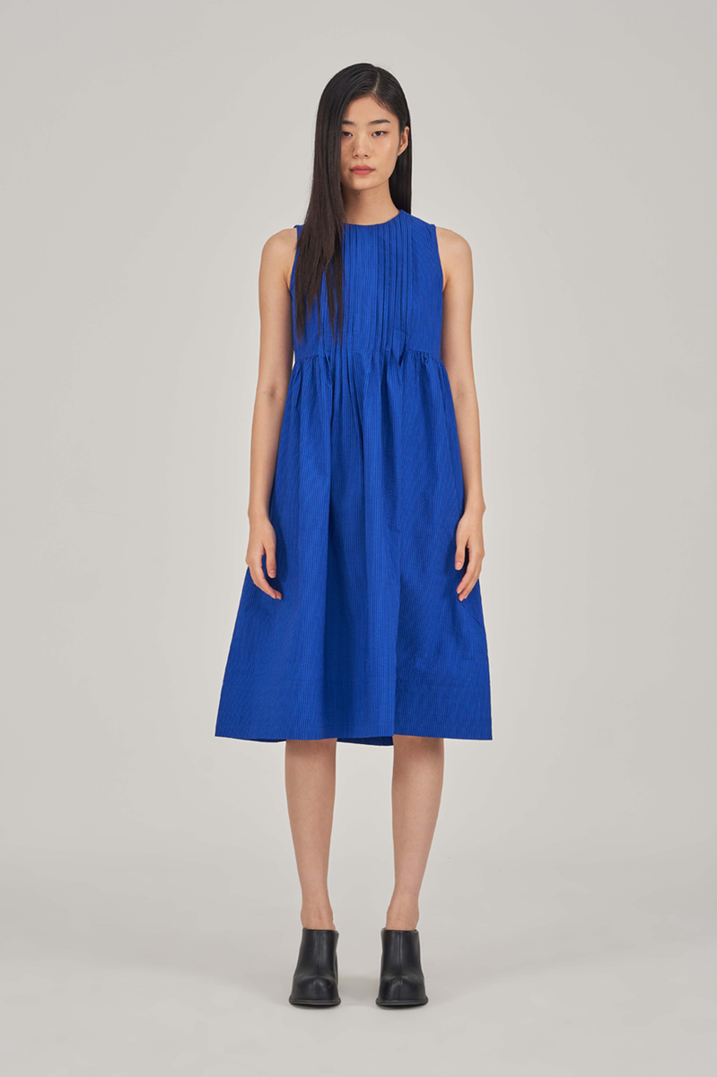 Deidra Dress, Cobalt Blue – SABRINAGOH