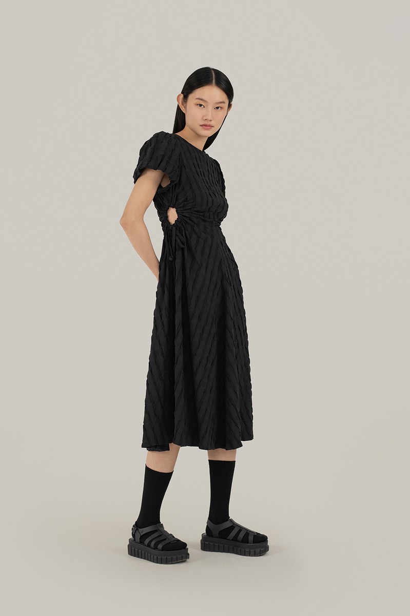 Mia Puff Sleeves Dress – SABRINAGOH